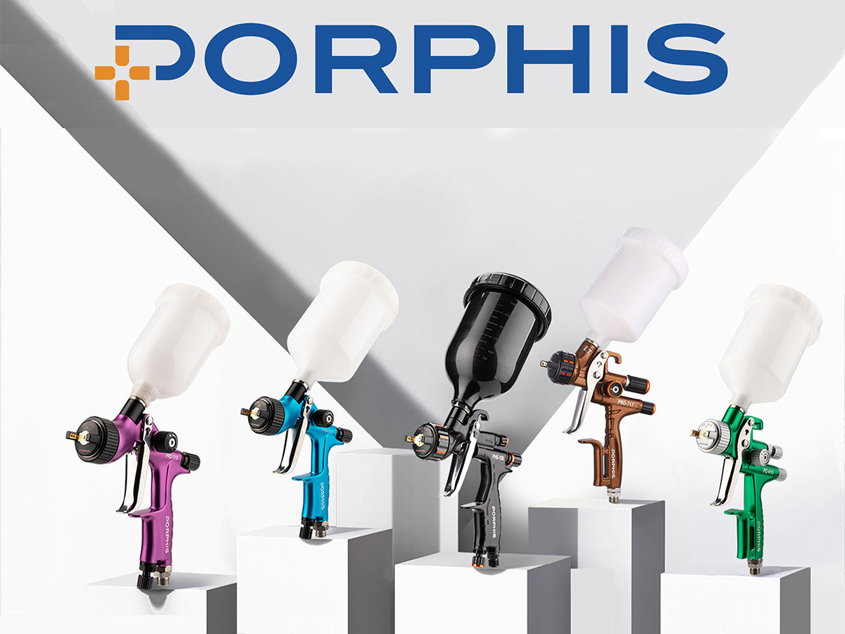 PORPHIS PRD&PHS Automotive Refinishing Spray Paint Gun