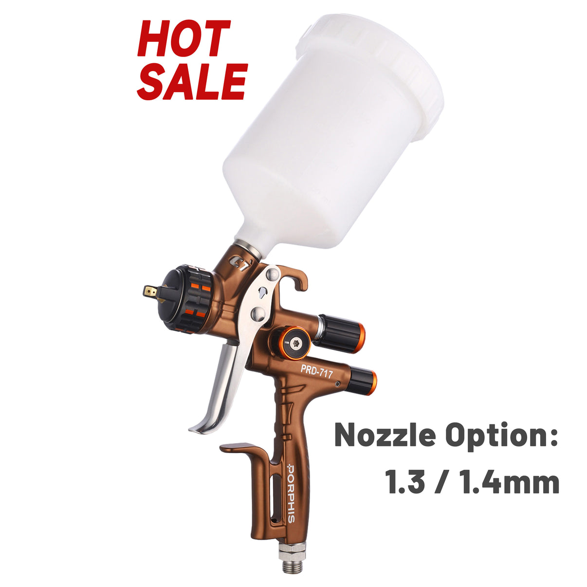 PORPHIS PRD-717 Air Spray Gun Car Repair Paint Gun