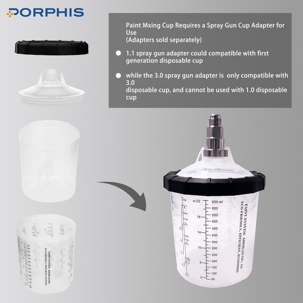 PPS Cup 650ml Kit – PORPHIS