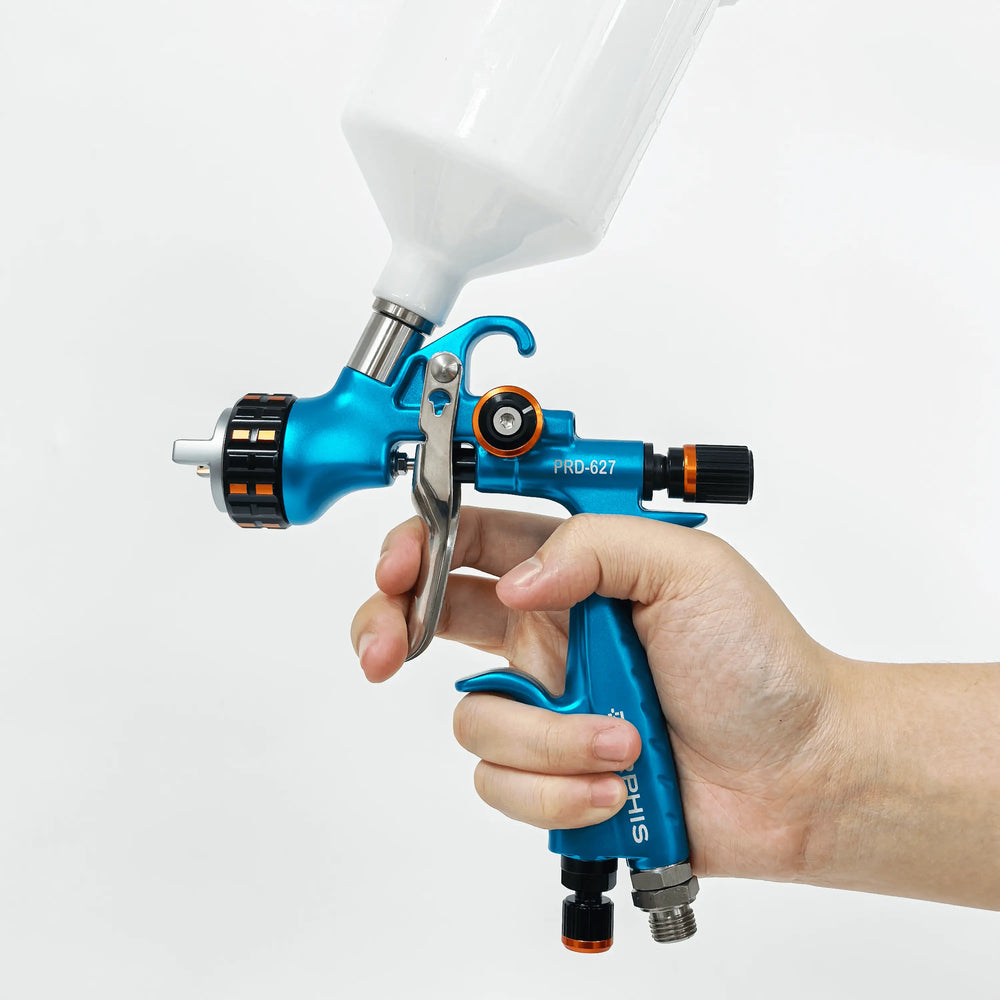 PRD-627 VS Spray Gun - Professional Split Nozzle Clear Coat Paint Gun ...