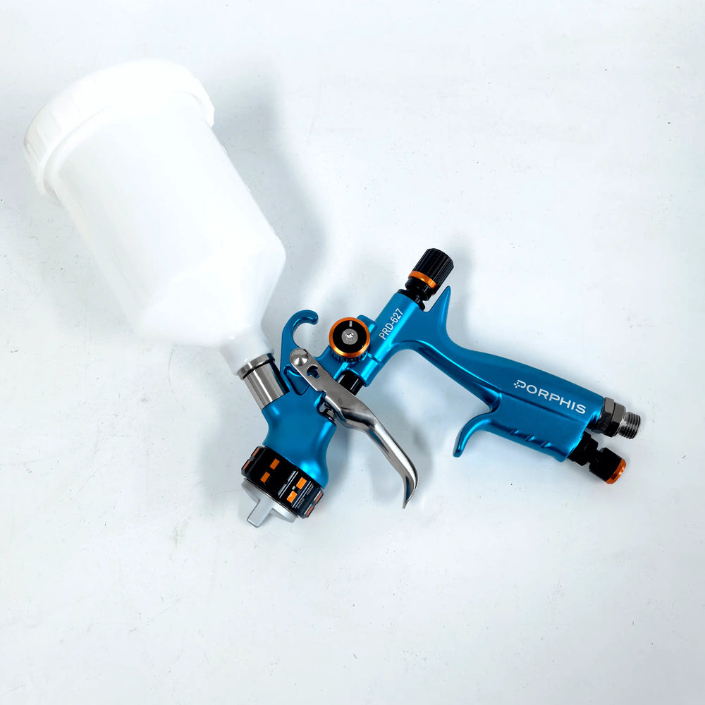 PRD-627 VS Spray Gun - Professional Split Nozzle Clear Coat Paint Gun ...